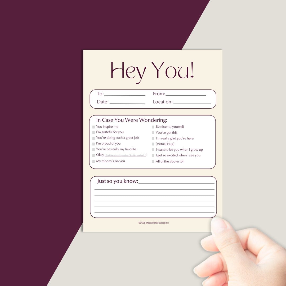"In Case You Were Wondering" Notepad – Conscious Collective Corporate ...